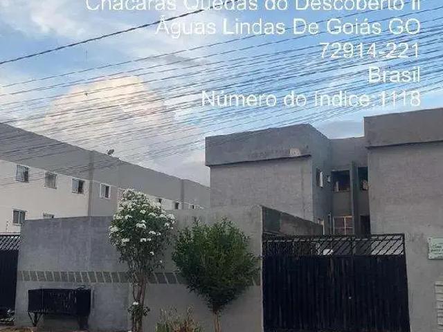 Apartamento para Venda em Águas Lindas de Goiás/GO Chácaras Quedas do Descoberto 2 Quartos