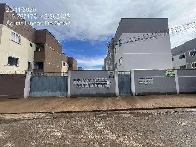 Apartamento para Venda em Águas Lindas de Goiás/GO Chácaras Quedas do Descoberto 2 Quartos