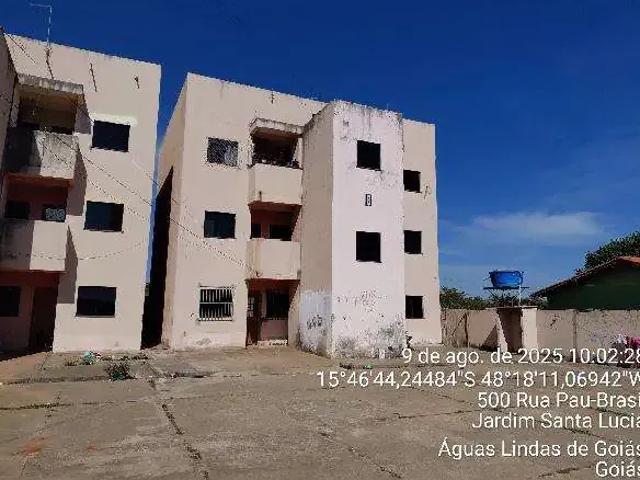 Apartamento para Venda em Águas Lindas de Goiás/GO Jardim Santa Lúcia 2 Quartos
