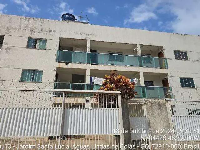 Apartamento para Venda em Águas Lindas de Goiás/GO Jardim Santa Lúcia 2 Quartos
