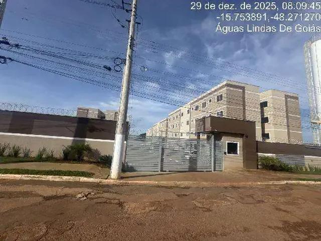 Apartamento para Venda em Águas Lindas de Goiás/GO Parque da Barragem Setor 03 2 Quartos