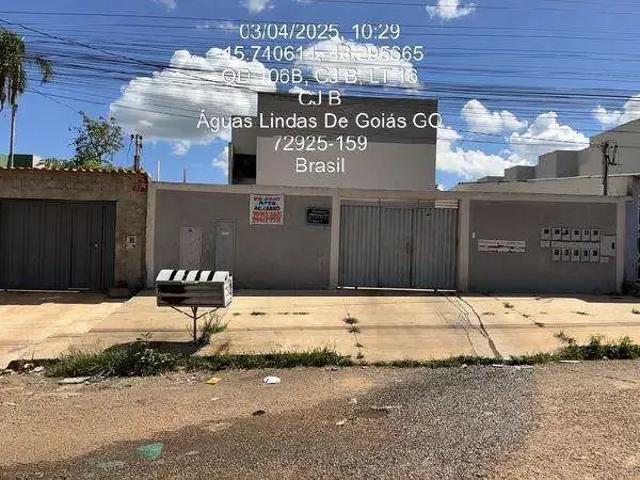 Apartamento para Venda em Águas Lindas de Goiás/GO Parque da Barragem Setor 10 2 Quartos