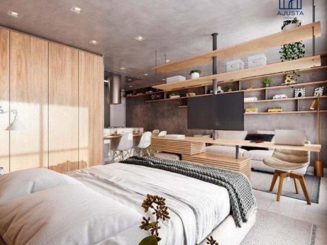 Apartamento para venda em Além Ponte de 49.57m² com 1 Quarto e 1 Garagem