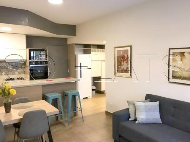 Apartamento para venda em Alphaville de 56.00m² com 1 Quarto, 1 Suite e 1 Garagem