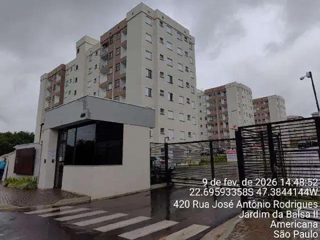 Apartamento para Venda em Americana/SP Jardim da Balsa I 2 Quartos