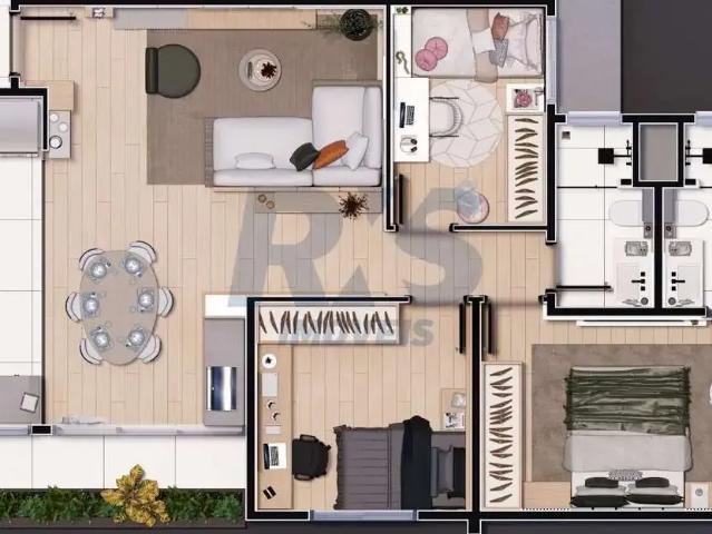 Apartamento para Venda em Americana/SP São Luiz 3 Quartos