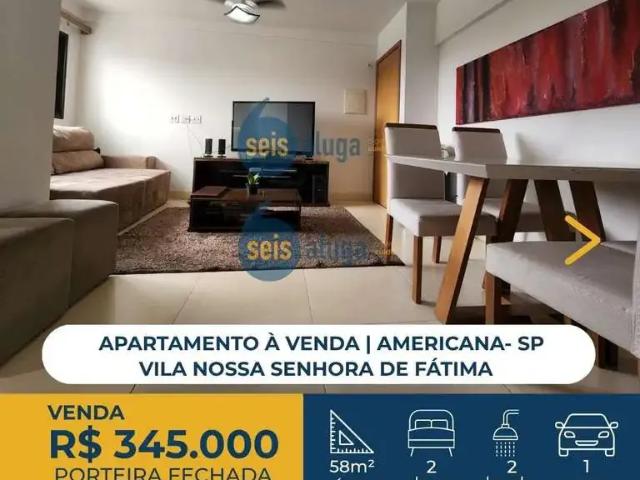 Apartamento para Venda em Americana/SP Vila Nossa Senhora de Fátima 2 Quartos