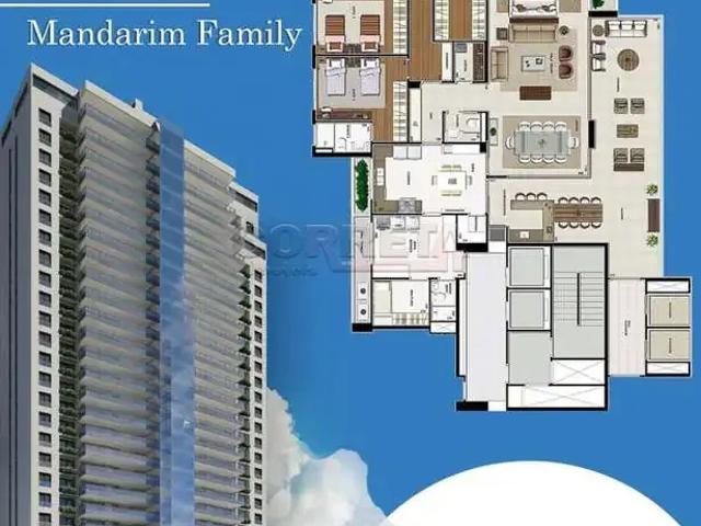 Apartamento para Venda em Araçatuba/SP Parque Baguaçu 3 Quartos