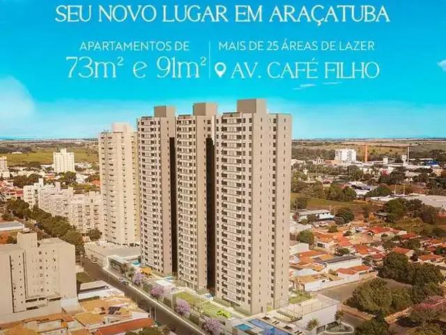 Apartamento para Venda em Araçatuba/SP Saudade 2 Quartos