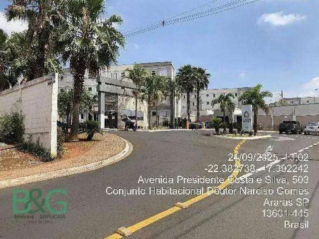 Apartamento para Venda em Araras/SP Conjunto Habitacional Narciso Gomes 2 Quartos
