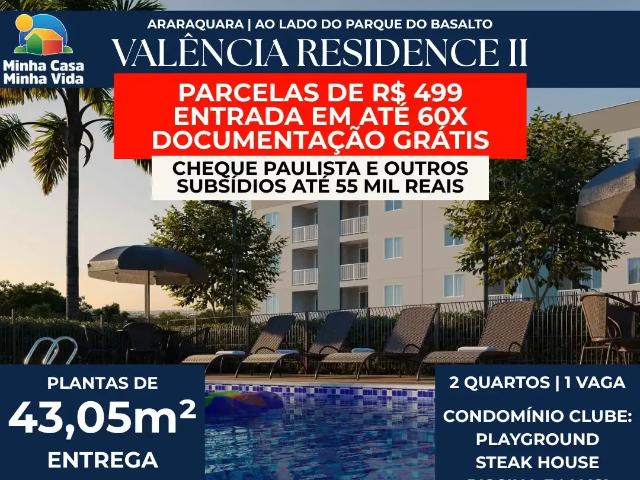 Apartamento para Venda em Araraquara/SP Jardim Pinheiros Vila Xavier 2 Quartos