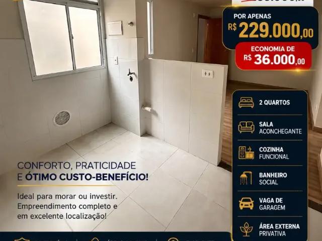 Apartamento para Venda em Araucária/PR Cachoeira 2 Quartos