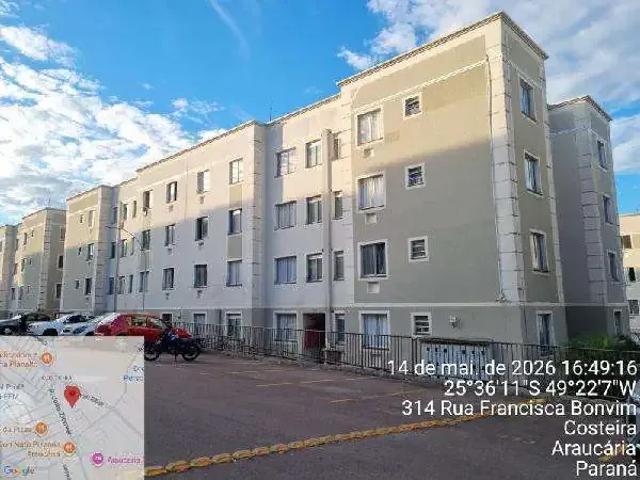 Apartamento para Venda em Araucária/PR Costeira 2 Quartos