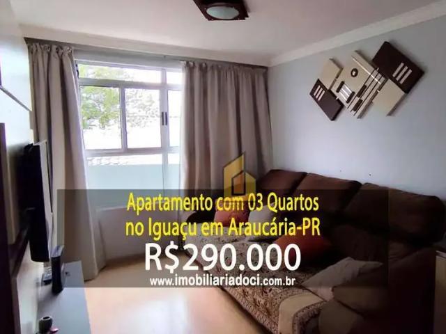 Apartamento para Venda em Araucária/PR Iguaçu 3 Quartos