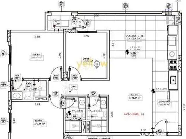 Apartamento para Venda em Arujá/SP Jardim Rincão 3 Quartos