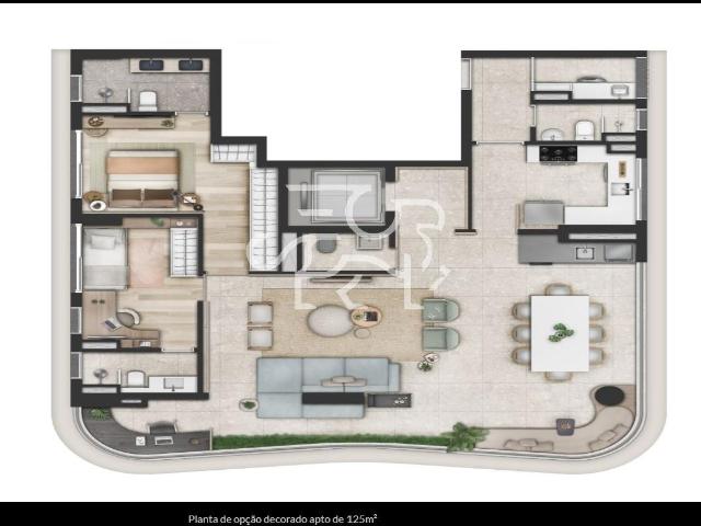 Apartamento para venda em Butantã em São Paulo São Paulo de 125.00m² com 3 Quartos, 3 Suítes e 2 Garagens