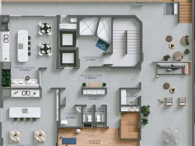 Apartamento para Venda em Balneário Camboriú/SC Centro 3 Quartos