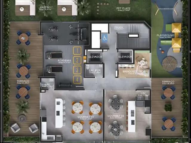 Apartamento para Venda em Balneário Camboriú/SC Centro 3 Quartos