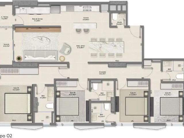 Apartamento para Venda em Balneário Camboriú/SC Pioneiros