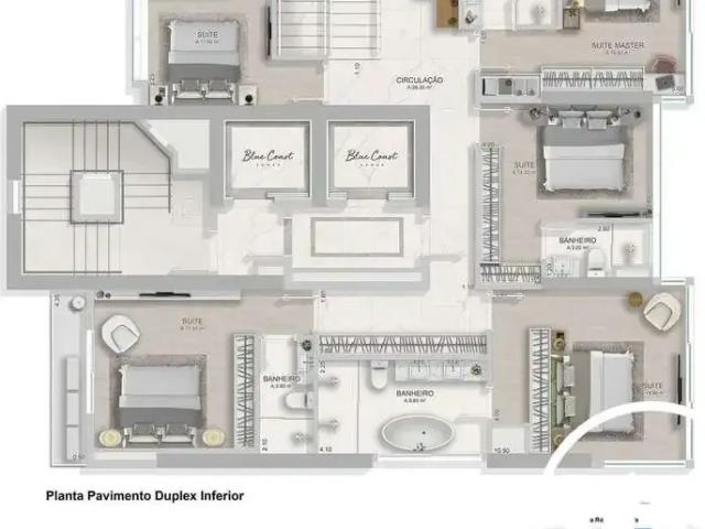 Apartamento para Venda em Balneário Camboriú/SC Pioneiros 5 Quartos