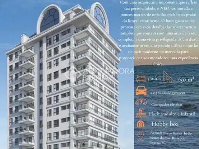 Apartamento para Venda em Balneário Piçarras/SC Itacolomi 3 Quartos