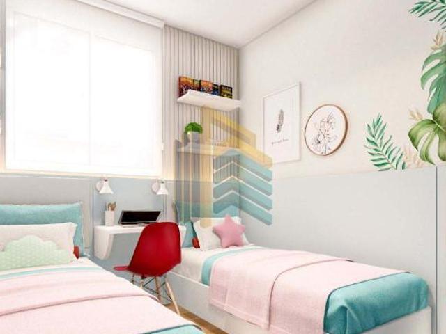 Apartamento para venda em Bandeirinhas de 57.00m² com 2 Quartos e 1 Garagem