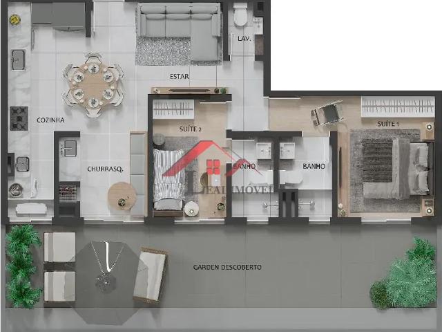Apartamento para venda em Barcelona em São Caetano Do Sul São Paulo de 108.00m² com 2 Quartos, 2 Suítes e 2 Garagens