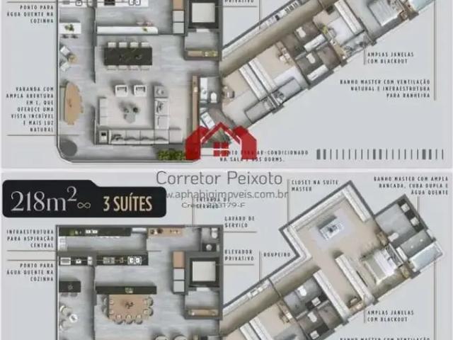 Apartamento para Venda em Barueri/SP Alphagran Alphaville 4 Quartos