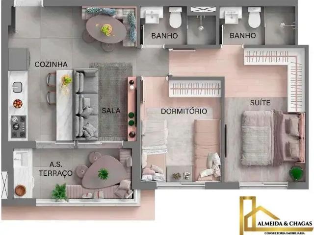 Apartamento para Venda em Barueri/SP Nova Aldeinha 2 Quartos