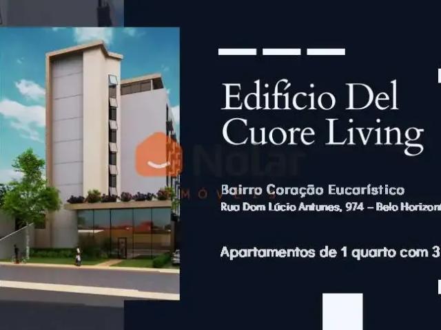 Apartamento para Venda em Belo Horizonte/MG Coração Eucarístico 1 Quartos