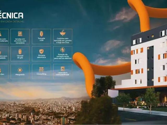 Apartamento para Venda em Belo Horizonte/MG Coração Eucarístico 2 Quartos