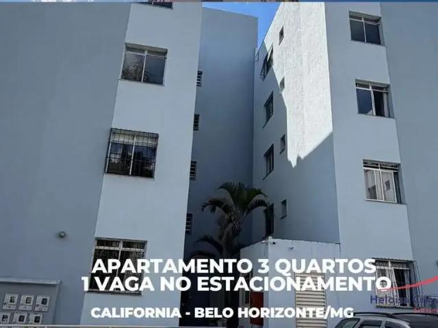 Apartamento para Venda em Belo Horizonte/MG Califórnia 3 Quartos
