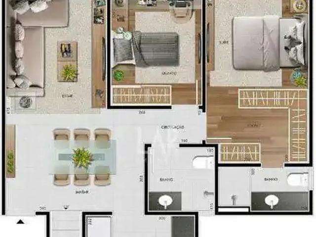 Apartamento para Venda em Belo Horizonte/MG Castelo 2 Quartos