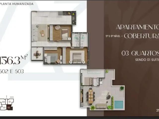 Apartamento para Venda em Belo Horizonte/MG Castelo 3 Quartos