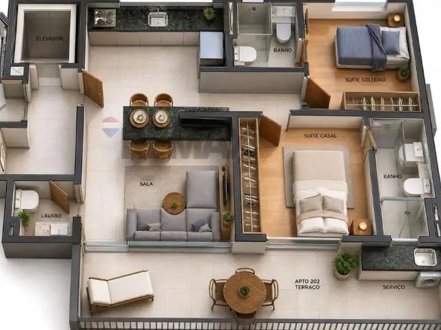 Apartamento para Venda em Belo Horizonte/MG Anchieta 2 Quartos