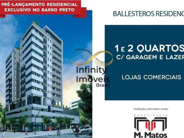 Apartamento para Venda em Belo Horizonte/MG Barro Preto 1 Quartos
