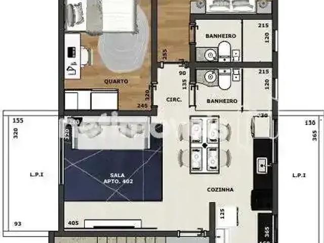 Apartamento para Venda em Belo Horizonte/MG Indaiá 2 Quartos