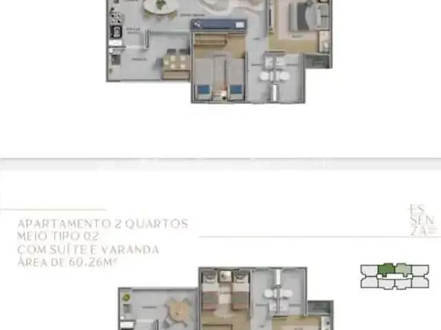 Apartamento para Venda em Belo Horizonte/MG Ipiranga 3 Quartos