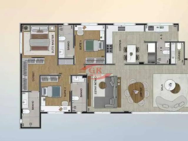 Apartamento para Venda em Belo Horizonte/MG Santo Antônio 4 Quartos