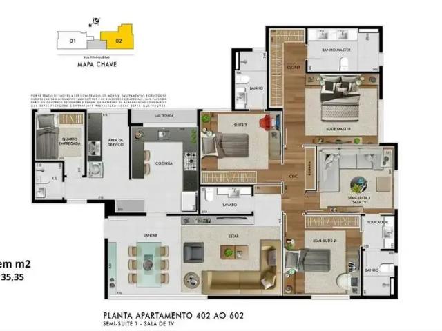 Apartamento para Venda em Belo Horizonte/MG Santo Antônio 4 Quartos