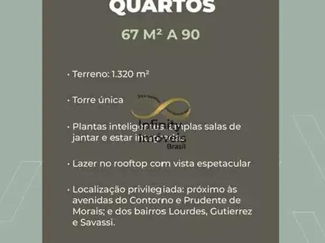 Apartamento para Venda em Belo Horizonte/MG Santo Antônio 2 Quartos