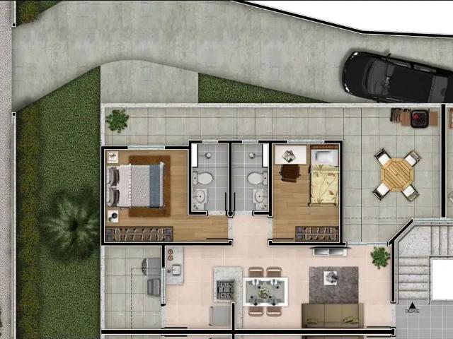 Apartamento para Venda em Belo Horizonte/MG Santa Rosa 2 Quartos