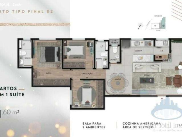 Apartamento para Venda em Belo Horizonte/MG Sion 3 Quartos