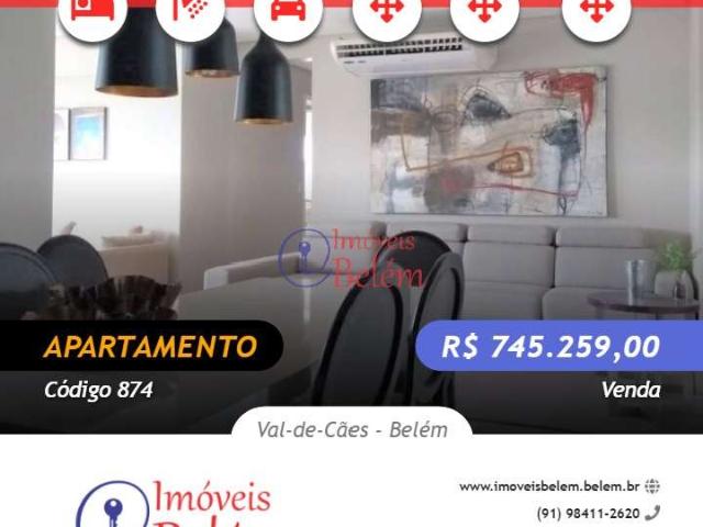 Apartamento para Venda em Belém/PA Val de Cães 3 Quartos