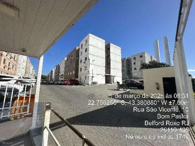 Apartamento para Venda em Belford Roxo/RJ Jardim Bom Pastor 2 Quartos
