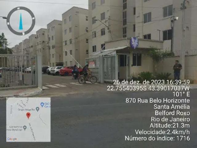 Apartamento para Venda em Belford Roxo/RJ Parque Santa Amélia 2 Quartos
