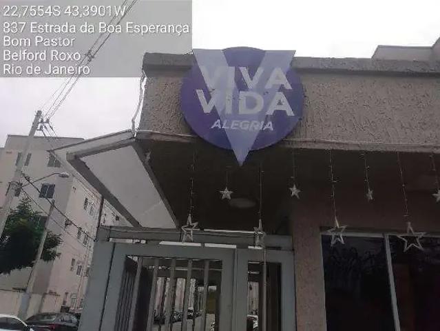 Apartamento para Venda em Belford Roxo/RJ Parque Santa Amélia 2 Quartos