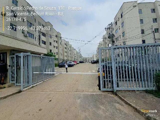 Apartamento para Venda em Belford Roxo/RJ São Vicente 2 Quartos