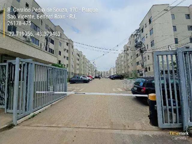 Apartamento para Venda em Belford Roxo/RJ São Vicente 2 Quartos