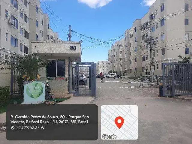 Apartamento para Venda em Belford Roxo/RJ São Vicente 2 Quartos